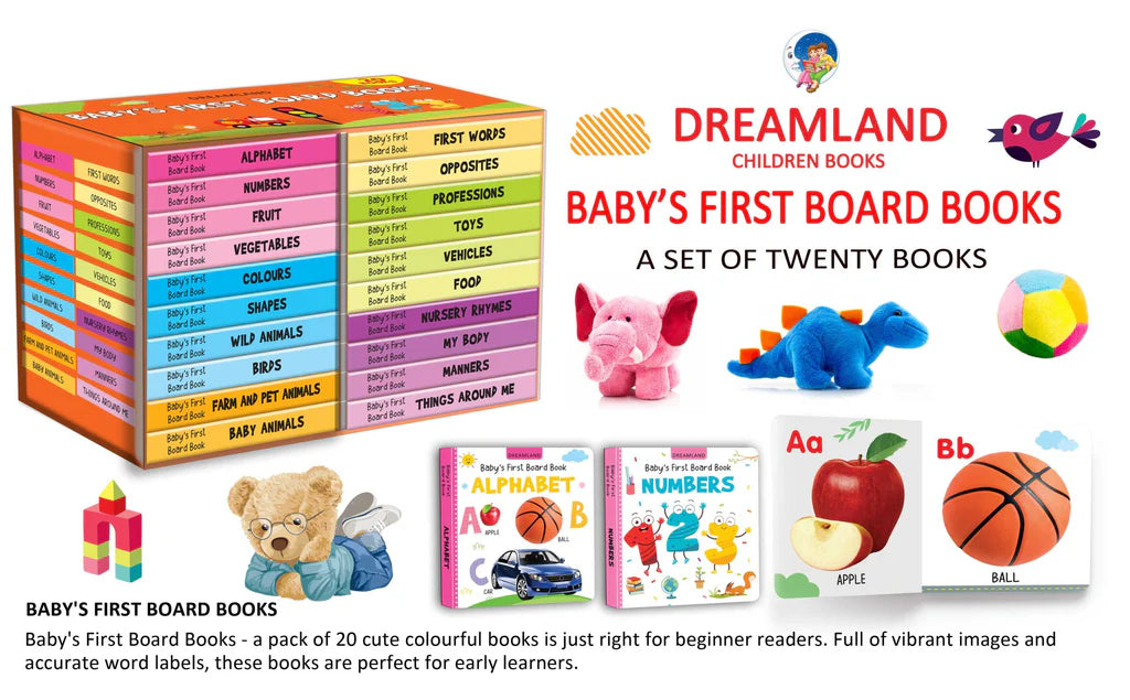 Baby's First Books - Set of 20 – Katsu Kids