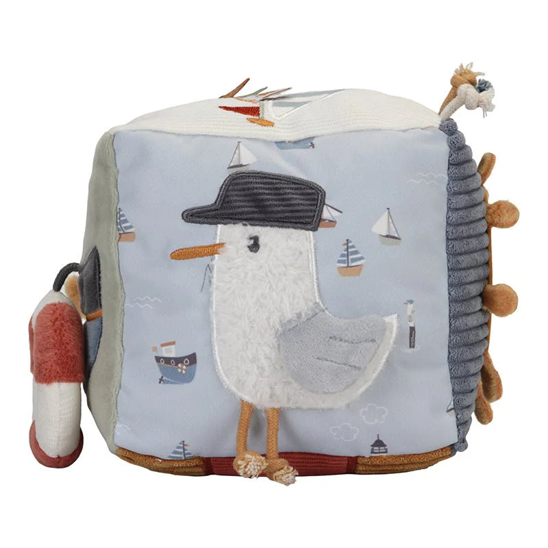 Sailors Bay Soft Activity Cube - Little Dutch – Katsu Kids