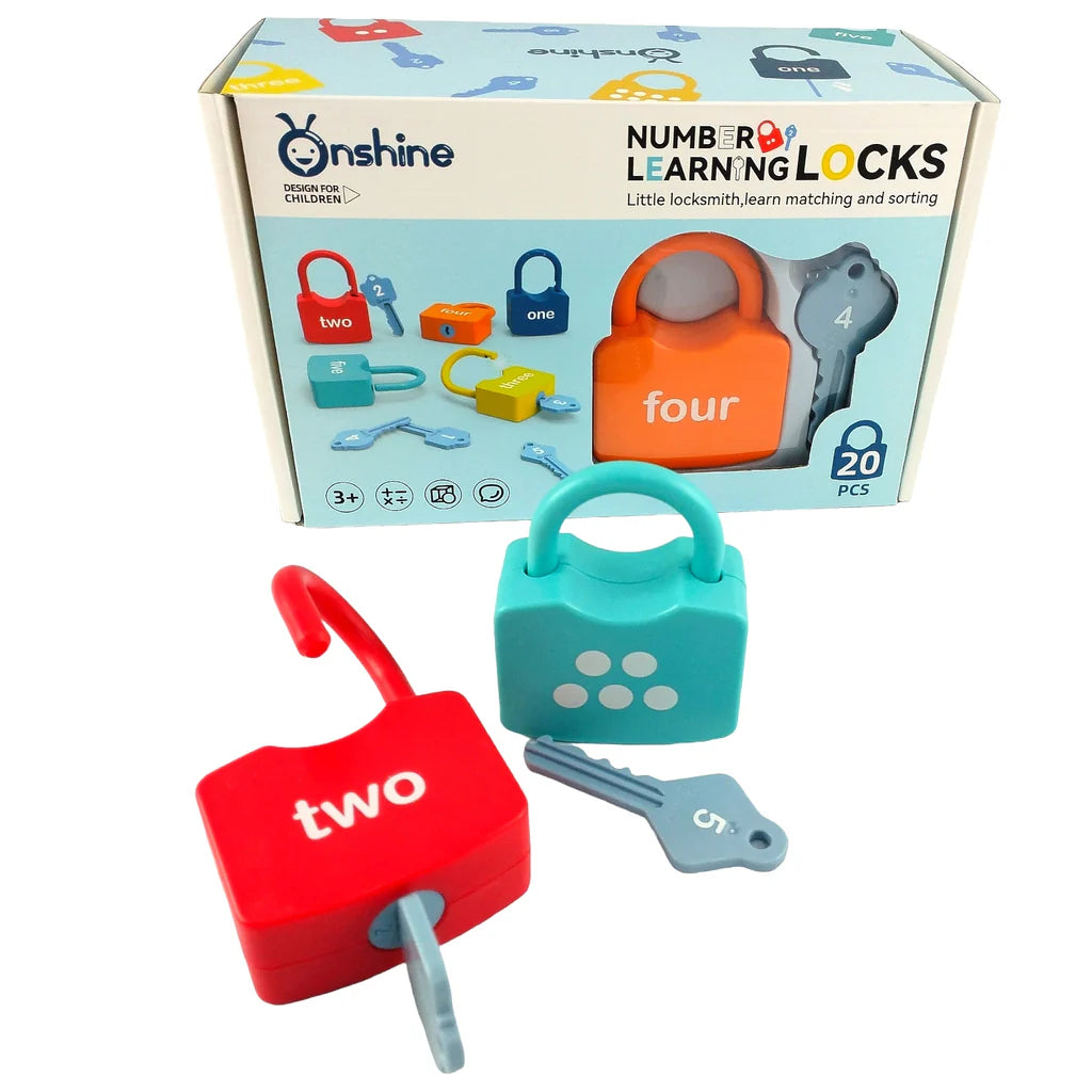 Number Learning Locks – Katsu Kids