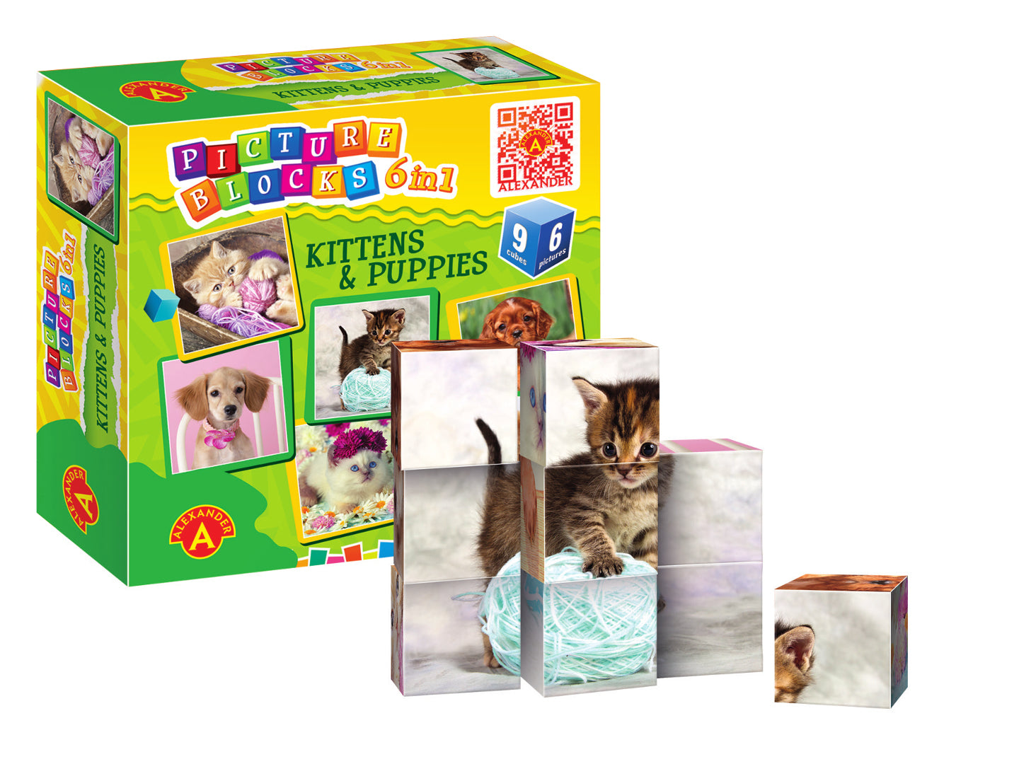 Picture Blocks - Kittens & Puppies – Katsu Kids