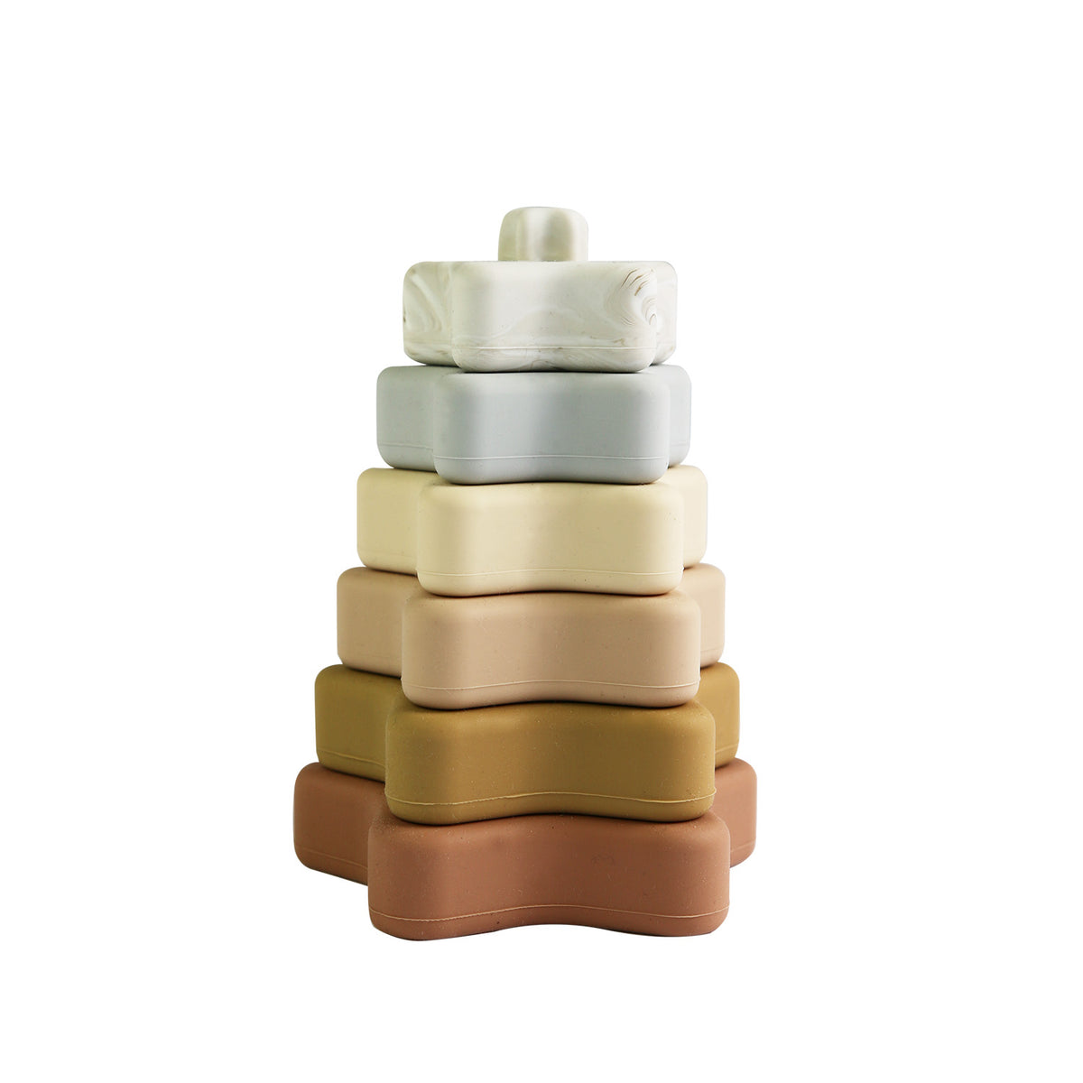 Silicone Star Stacker - Tiger Lily – Katsu Kids
